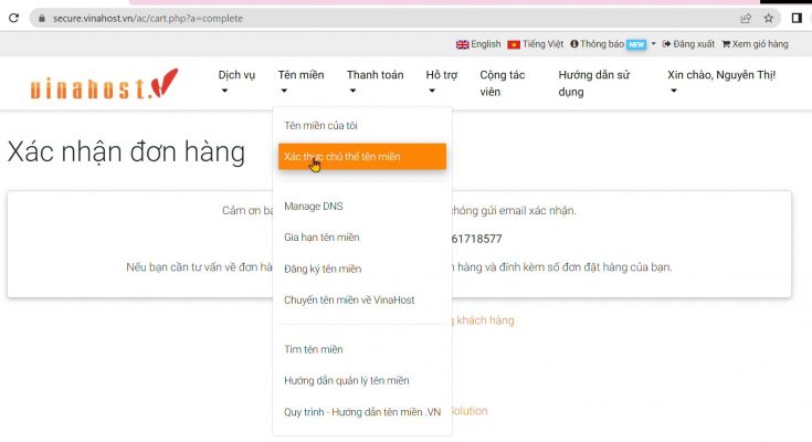 Hướng Dẫn eKYC Tên Miền - #1 Hosting Giá Rẻ, VPS Giá Rẻ, Email, Cloud Server | VinaHost.VN