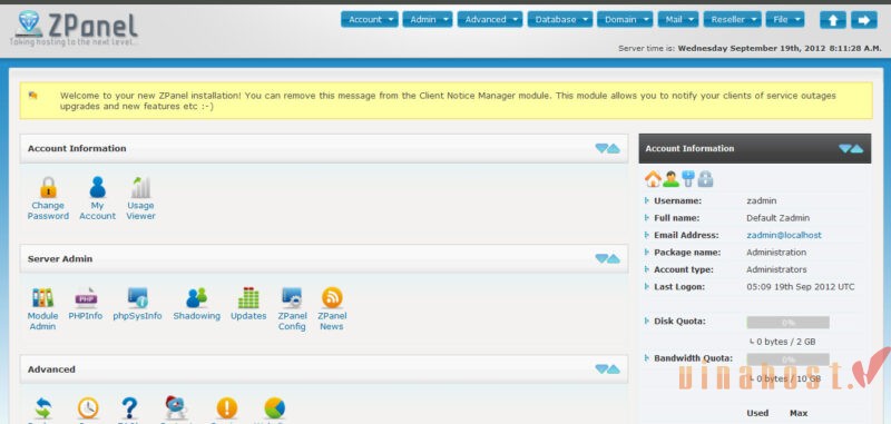 [2025] zPanel là gì | Hướng dẫn Cài đặt & Sử dụng zPanel A-Z