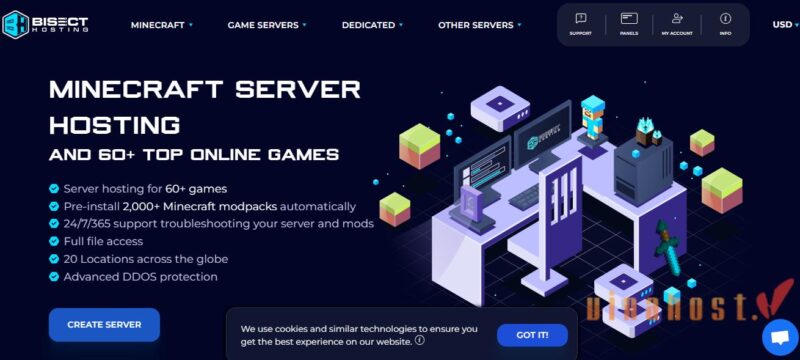 TOP 8 nhà cung cấp Hosting Minecraft Server tốt nhất 2025