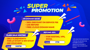 VinaHost - #1 Domain, Hosting, VPS, Server, Cloud Provider